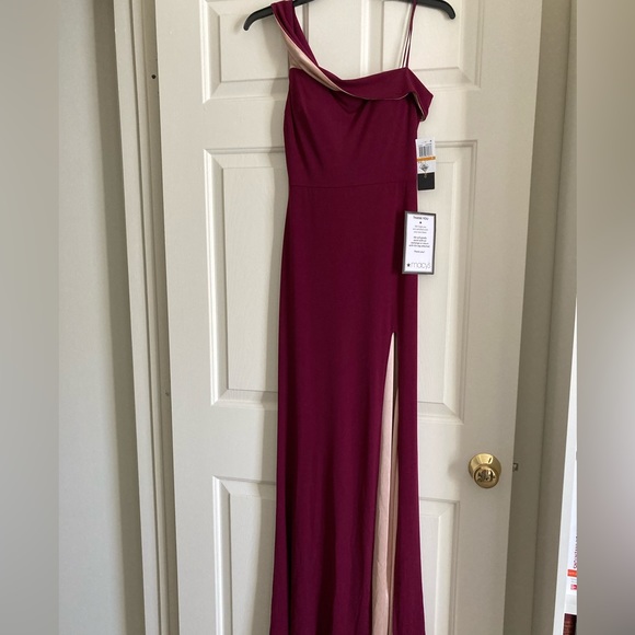 City Studio | Dresses | City Studio Burgundy Long Dress | Poshmark